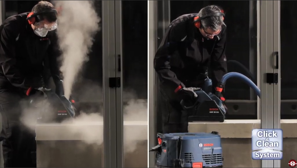 Système Click & Clean Bosch - Zone Outillage